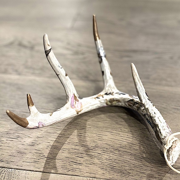Handmade | Accents | Cottagecore Decorated Antler | Poshmark